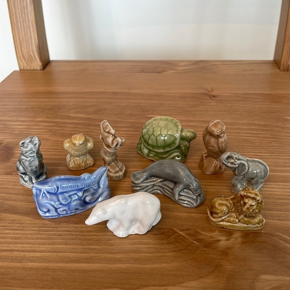 Accents | Wade Whimsy Collectable Ceramic Animal Figurines | Poshmark